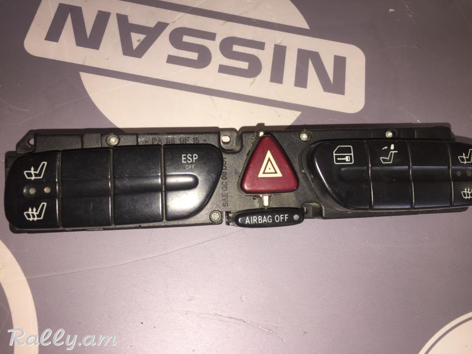 Knopka saloni avarionni KNOPKI BLOK Mercedes-Benz C180 W203 2038208110 ...